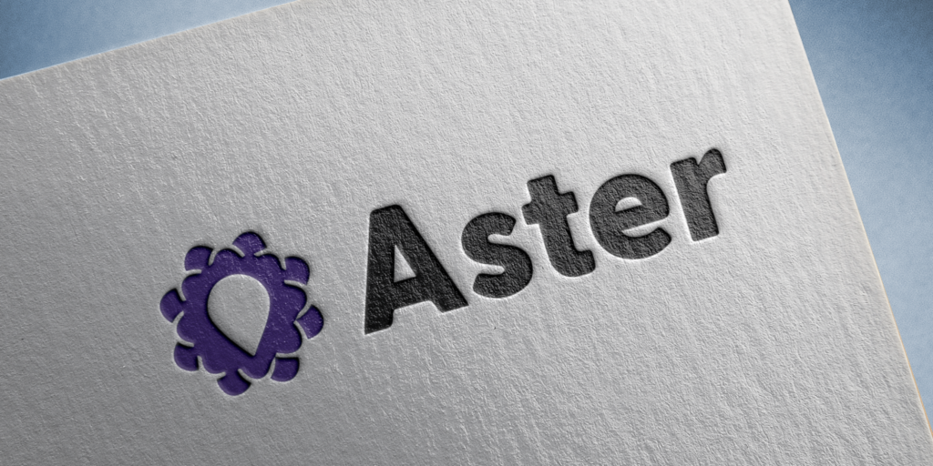 Aster Logo – Creative Fuel Studio